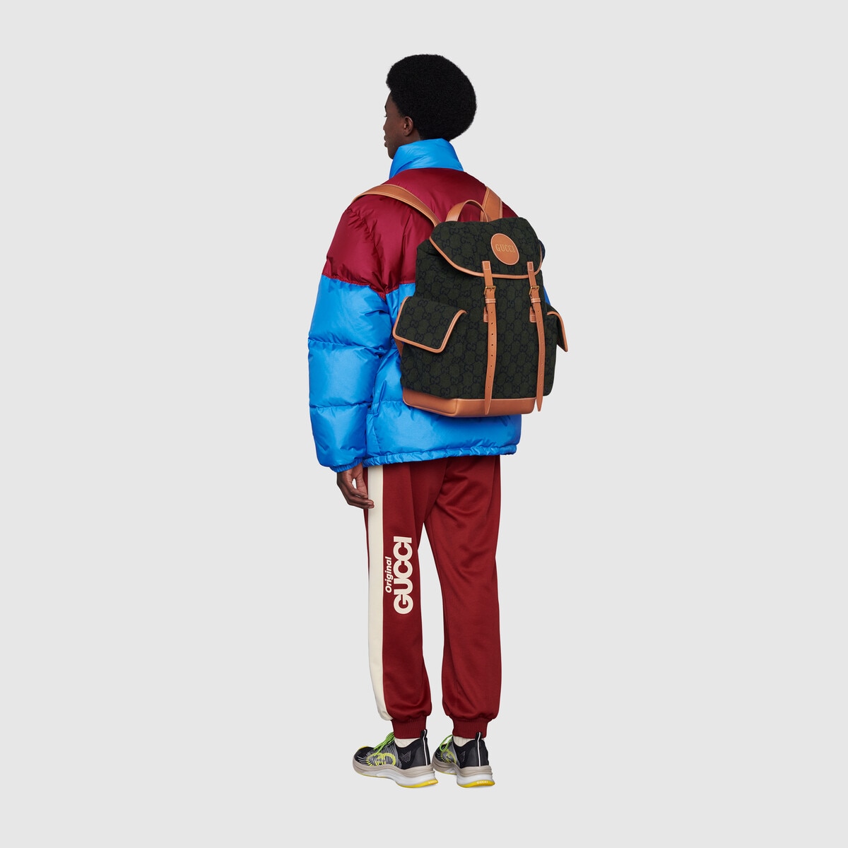 Backpack with Gucci Script logo - Gucci Replica