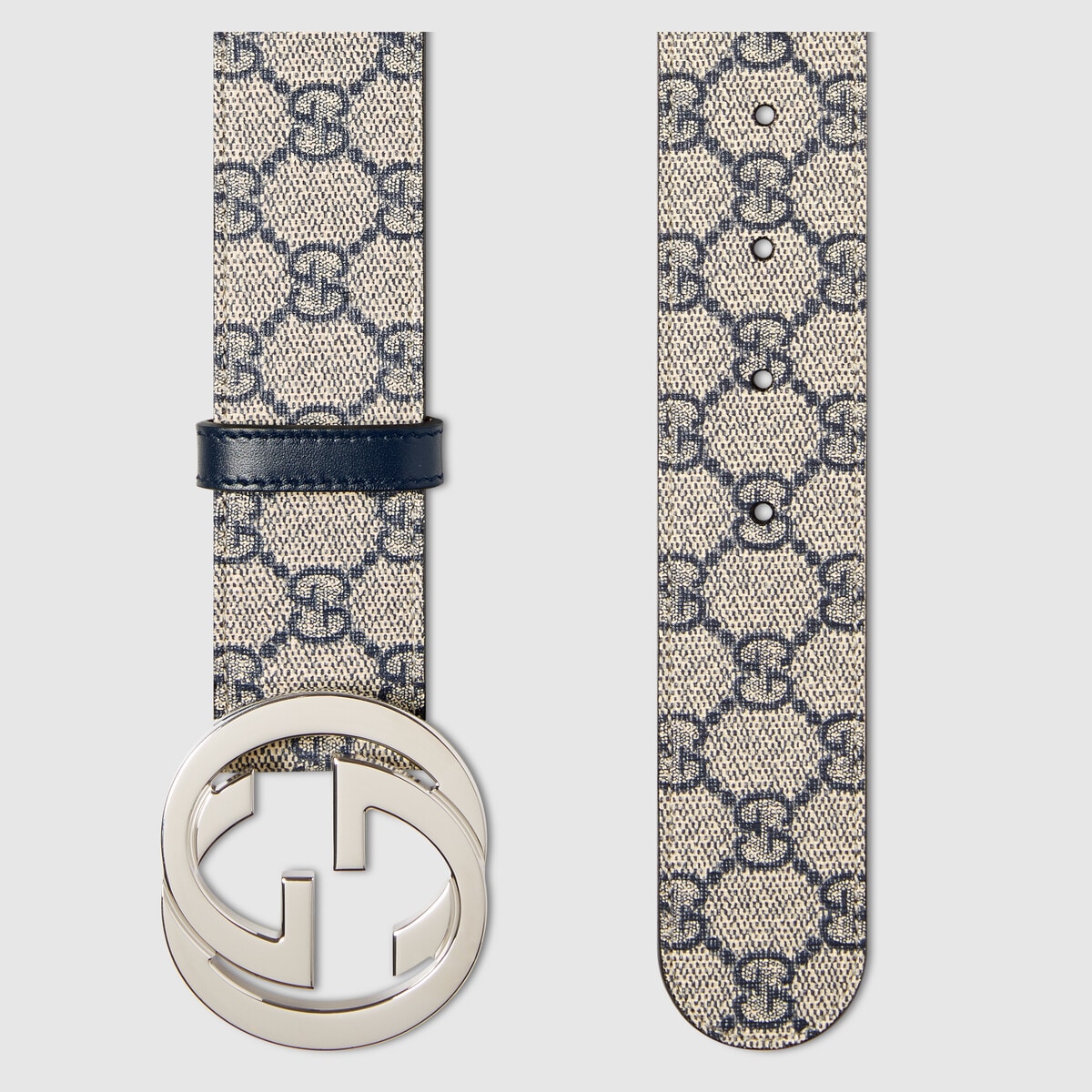 GG Supreme belt with G buckle - Gucci Replica