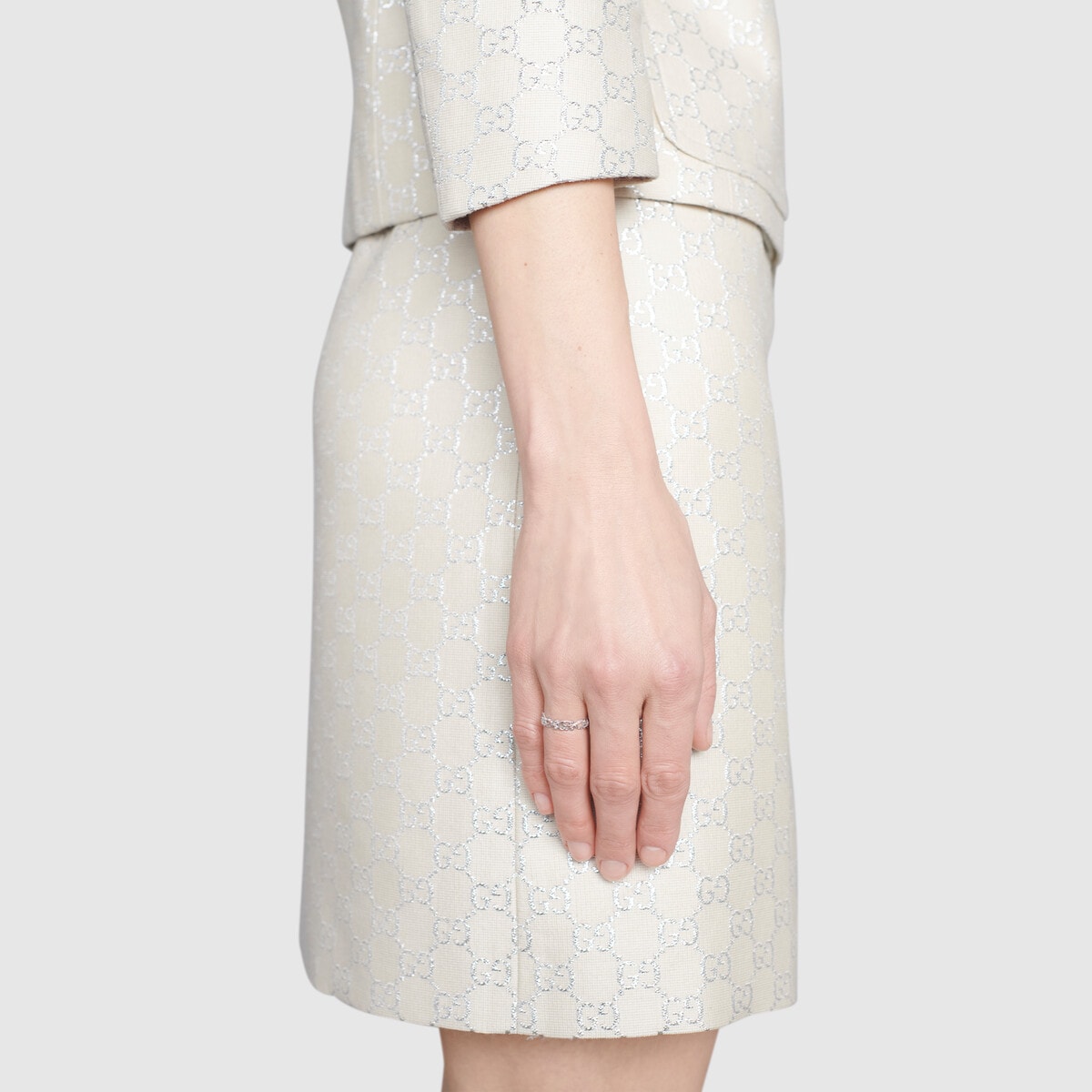 Gucci Flora 18k ring with diamonds - Gucci Replica