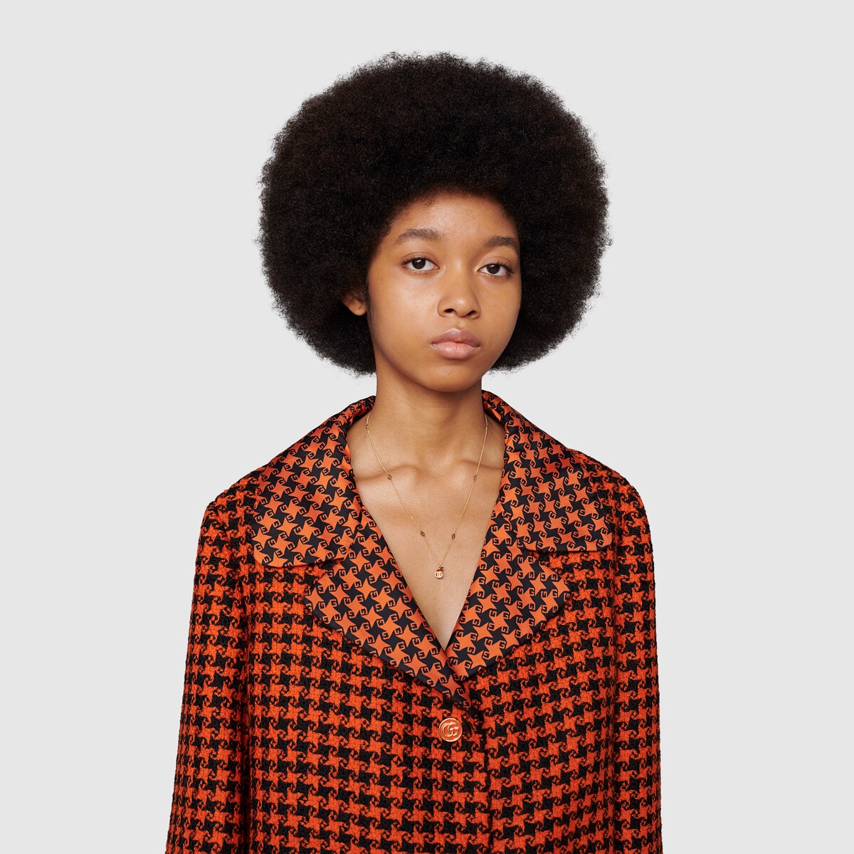 Necklace with apple and diamonds detail - Gucci Replica